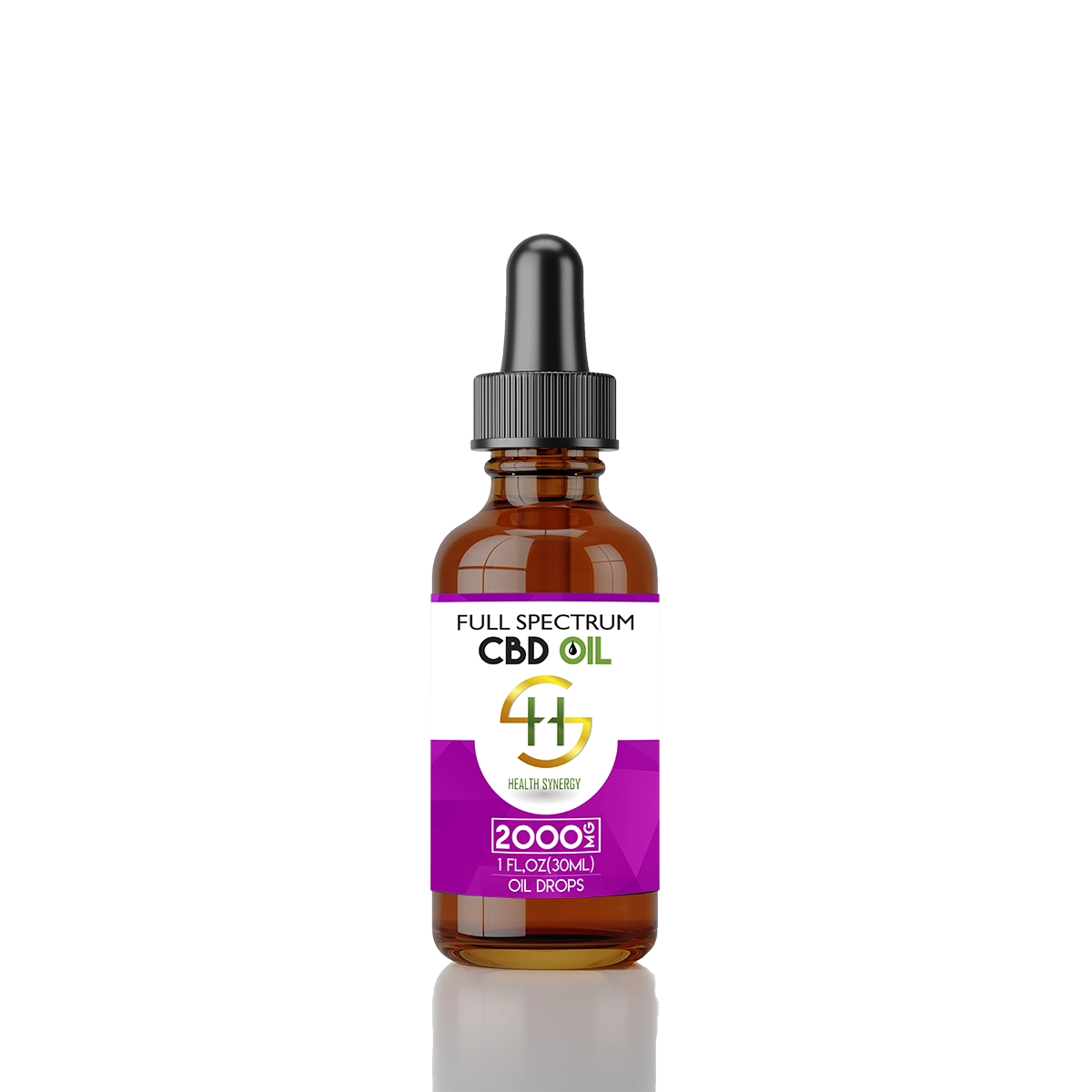 Concentrated Full Spectrum CBD Oil - Health Synergy