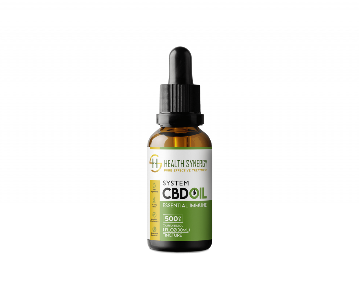 FULL SPECTRUM CBD OIL 500MG - Health Synergy